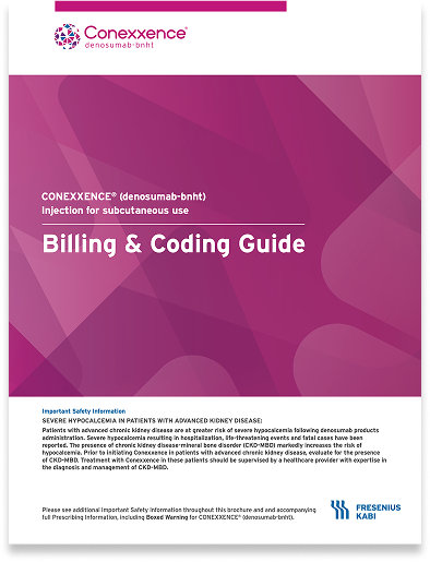 Patient Support & Resources - CONEXXENCE® (denosumab-bnht)| Fresenius Kabi